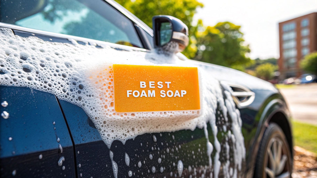 The Ultimate Guide to the Best Foam Soap for Cars – SwiftJet