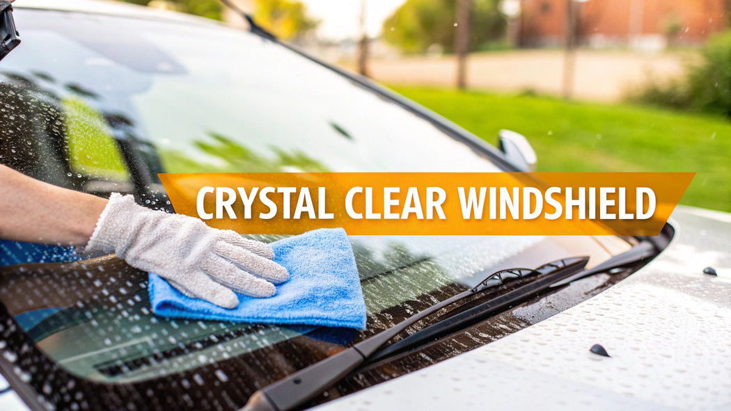 Best Way to Clean Car Windshield Streak-Free – SwiftJet